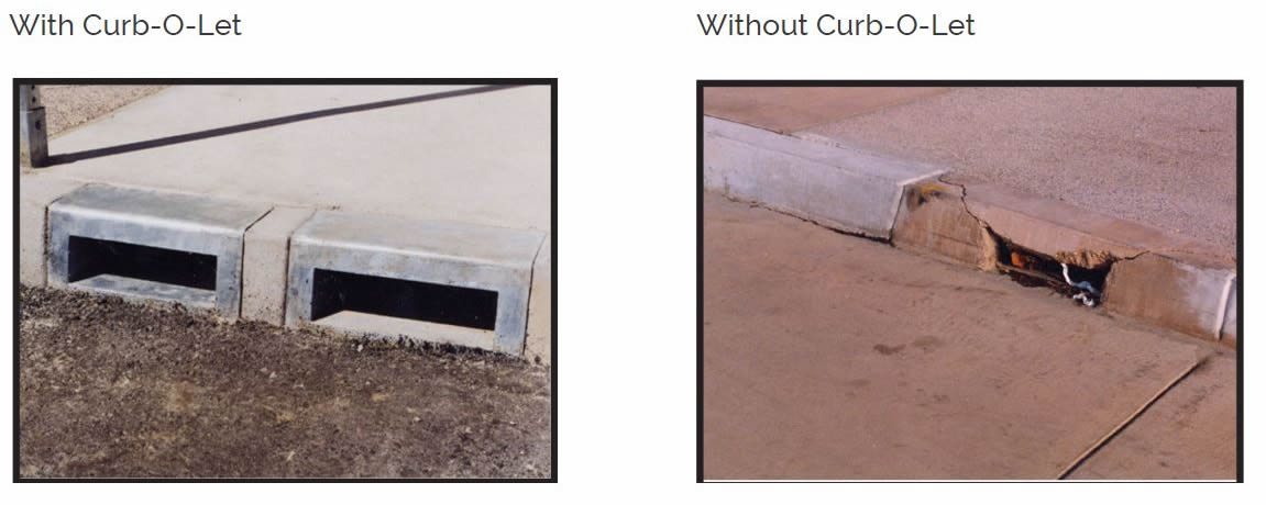 Manufacturers - Curb-O-Let by Trench Drain Supply