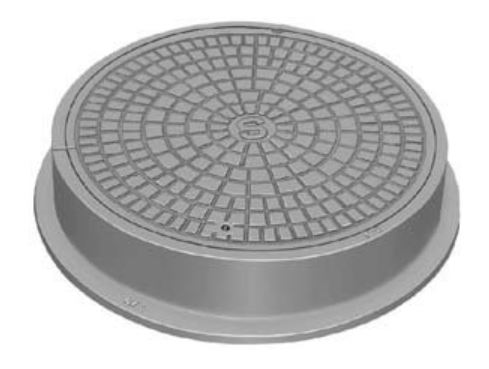 R-1575 - Neenah R-1575 Manhole Frames and Covers by Trench Drain Supply