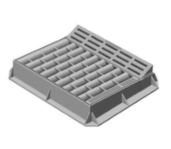 R-3246-AM - Neenah R-3246-AM Combination Inlets With Curb Box by Trench ...