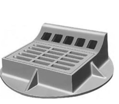 R-3501-L1A - Neenah R-3501-L1A Roll and Gutter Inlets by Trench Drain ...