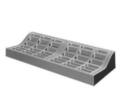R-3504-F - Neenah R-3504-F Roll and Gutter Inlets by Trench Drain Supply