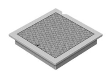 R-6662-RS - Neenah R-6662-RS Access and Hatch Covers by Trench Drain Supply