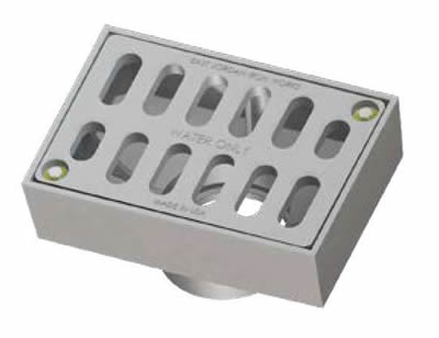 5810Z/5810M - 17 1/2" Catch Basin Inlet Assembly by Trench Drain Supply