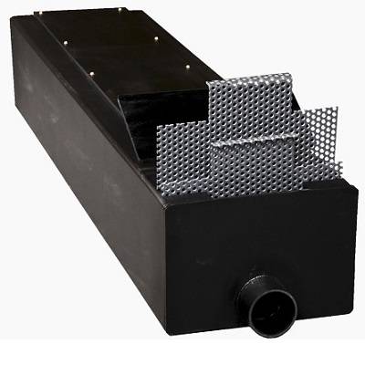 HM-TR100-121836 - ABS Drain Trough 12"H x 18"W x 3'L by Trench Drain Supply